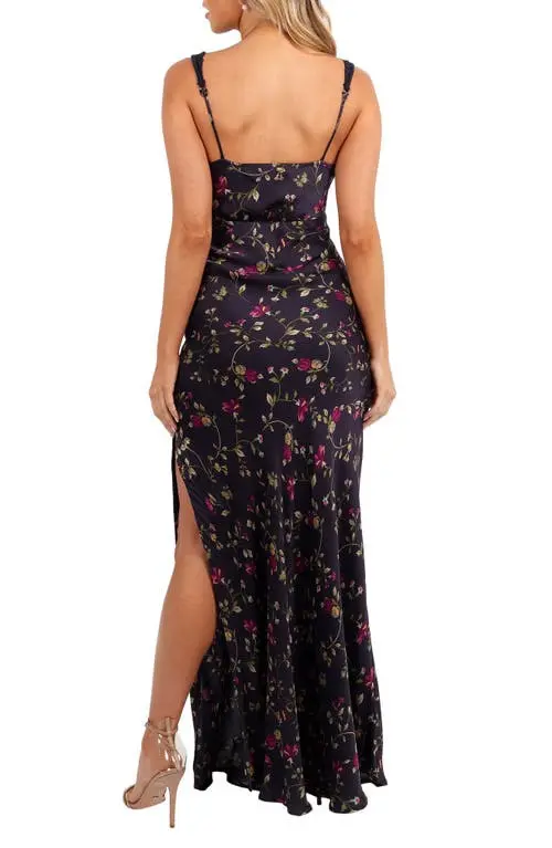 PETAL & PUP Cammy Floral Print Maxi Slipdress