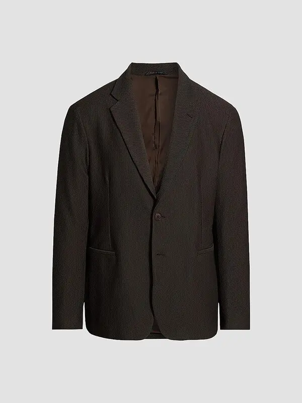 Giorgio Armani Rice Stitch Sport Jacket