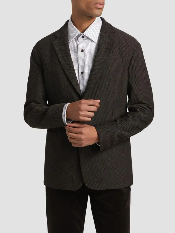 Giorgio Armani Rice Stitch Sport Jacket