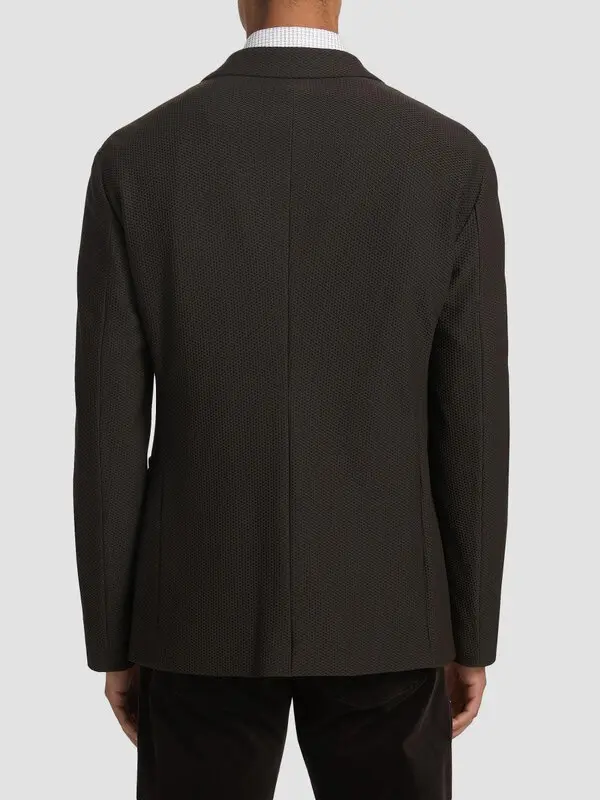 Giorgio Armani Rice Stitch Sport Jacket