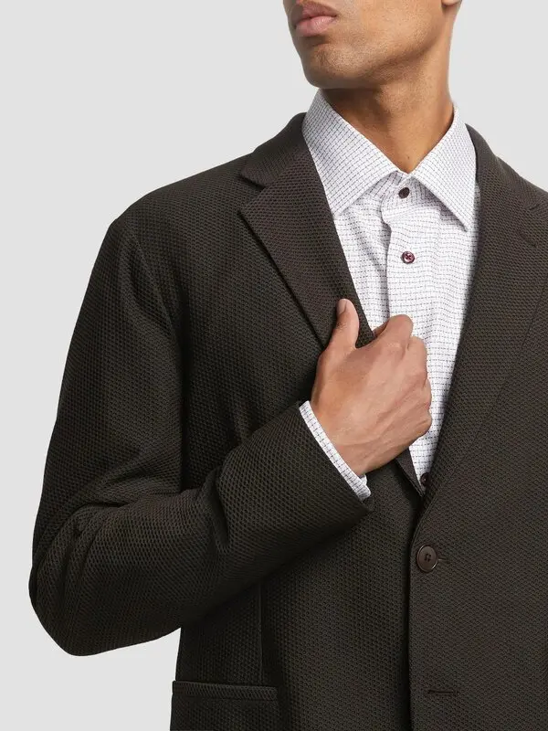 Giorgio Armani Rice Stitch Sport Jacket