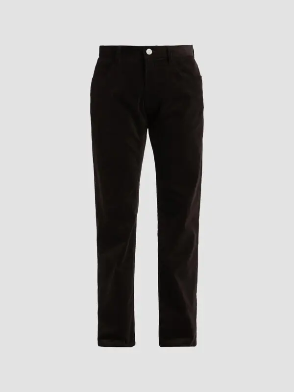 Giorgio Armani 5-pocket Corduroy Pants - Brown