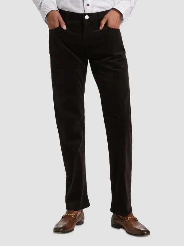 Giorgio Armani 5-pocket Corduroy Pants - Brown