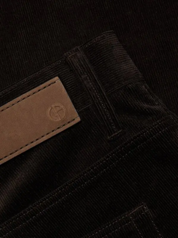 Giorgio Armani 5-pocket Corduroy Pants - Brown