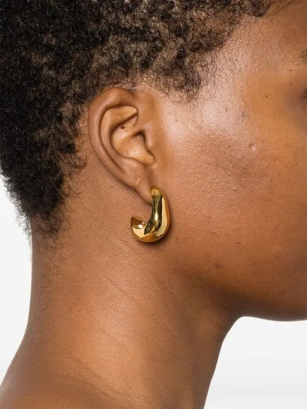 MISSOMA Dome Hoop Earrings - Gold