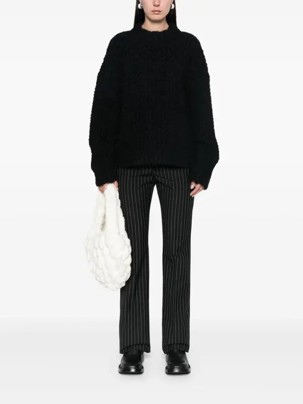 JIL SANDER Crew-neck Sweater - Black