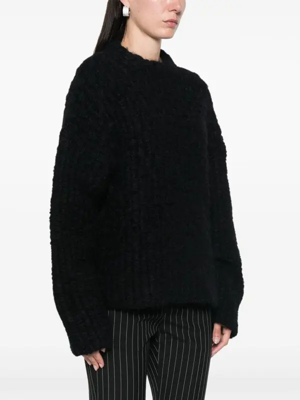 JIL SANDER Crew-neck Sweater - Black