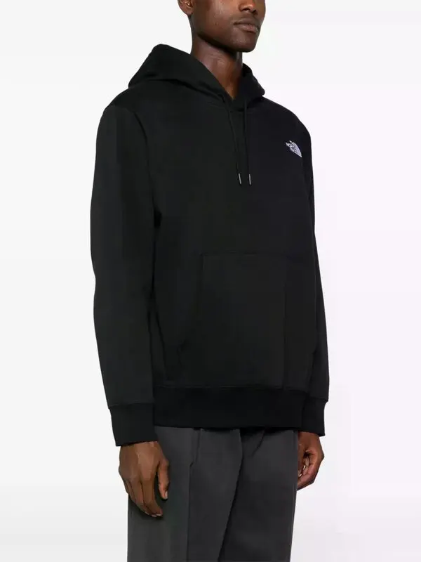 The North Face Embroidered-logo Hoodie - Black