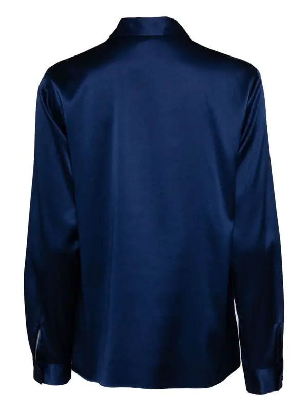 Emporio Armani Long-sleeved Shirt - Blue