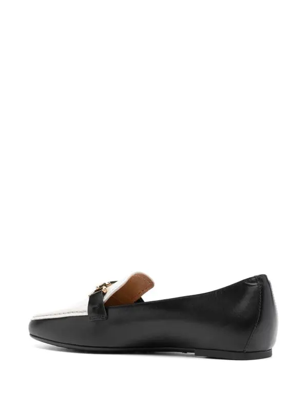 TOD'S Leather Loafers - Neutrals