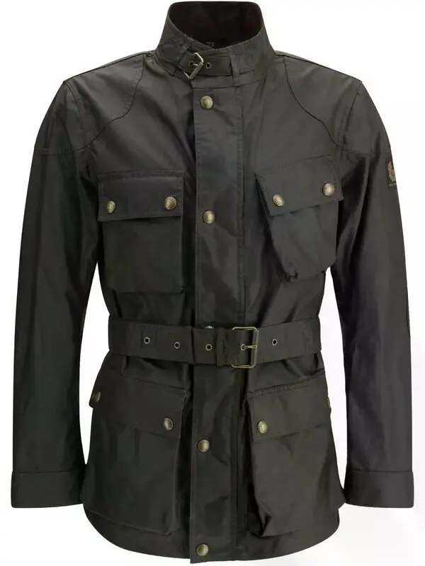 Belstaff Trialmaster Waxed Cotton Jacket - Green