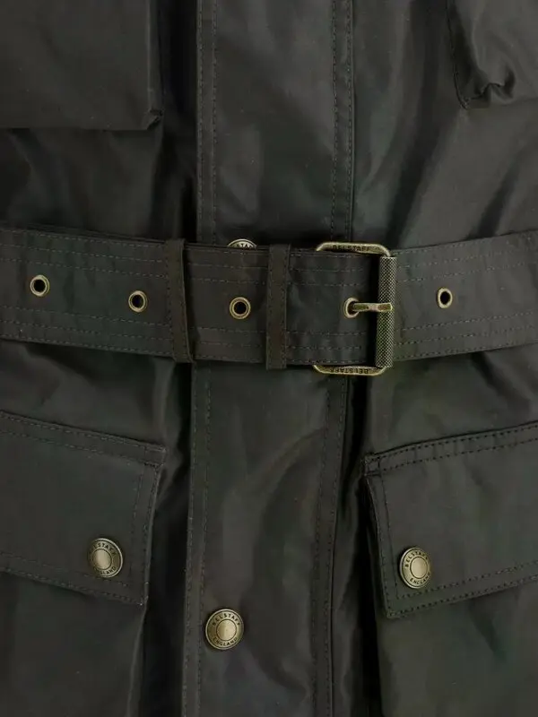 Belstaff Trialmaster Waxed Cotton Jacket - Green