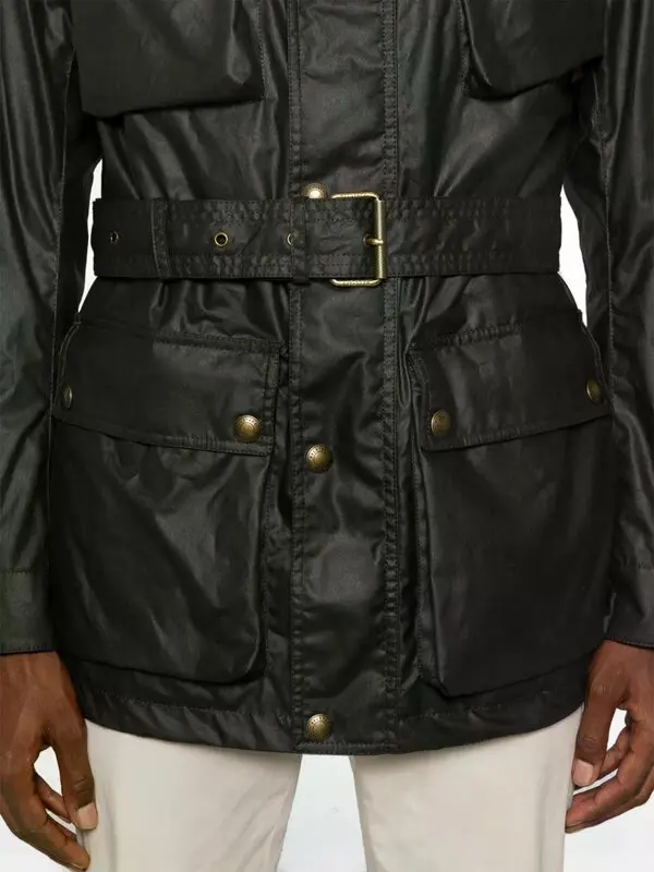 Belstaff Trialmaster Waxed Cotton Jacket - Green