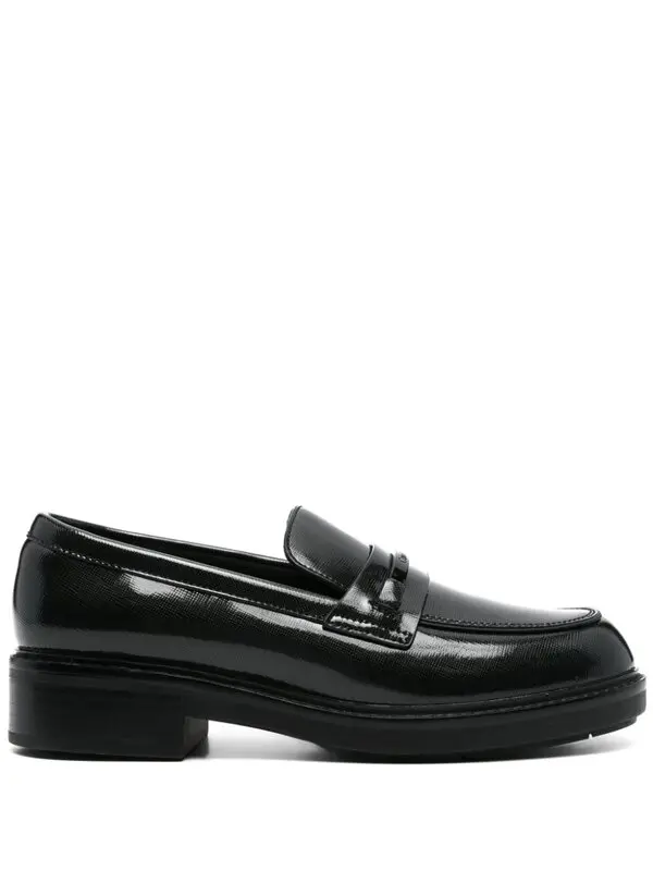 Calvin Klein Patent-finish Loafers