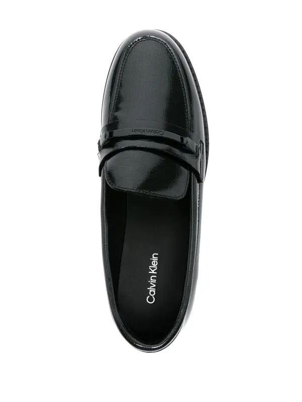 Calvin Klein Patent-finish Loafers