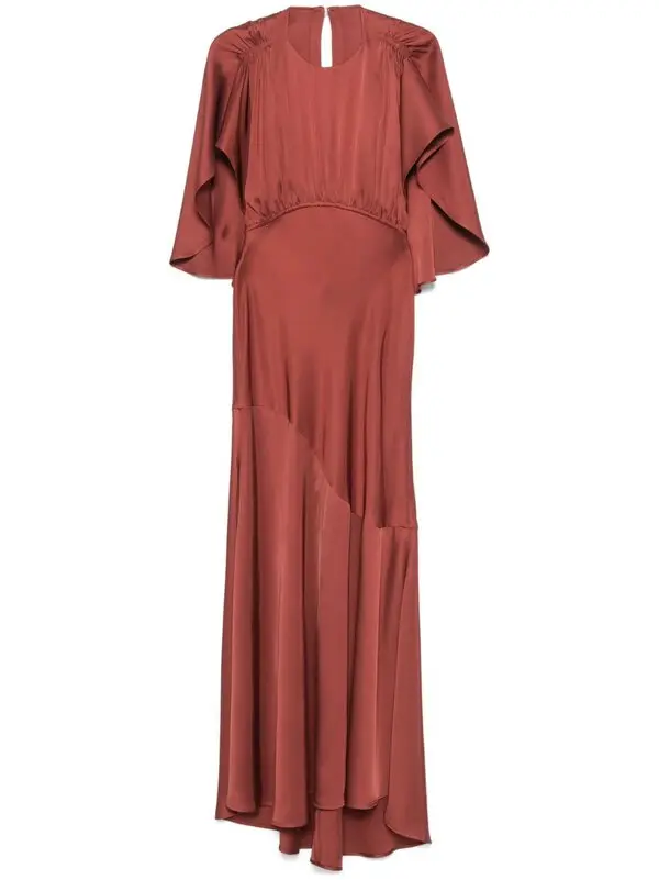 Zimmermann Cape-insert Maxi Dress