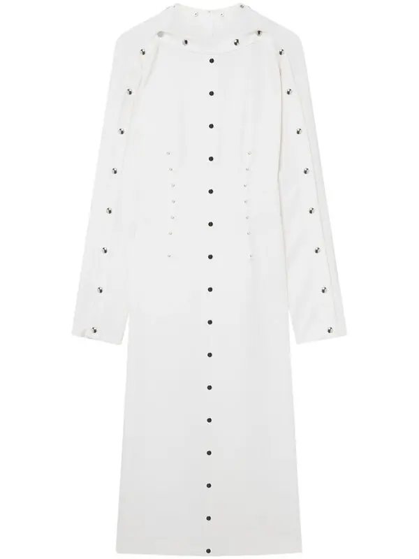 Stella McCartney Stud-embellished Midi Dress