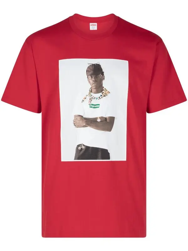 Supreme X Tyler The Creator Photograph-print T-shirt - Red