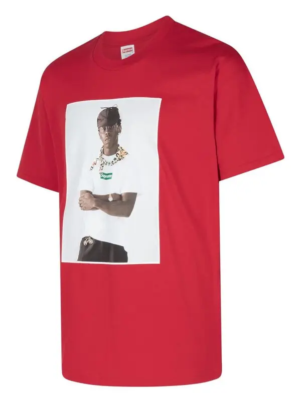 Supreme X Tyler The Creator Photograph-print T-shirt - Red