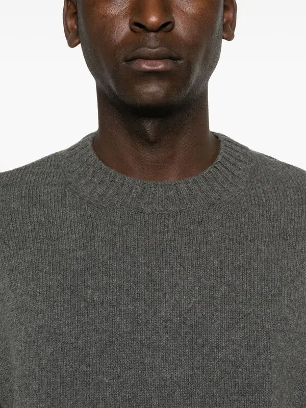 Moncler Logo-patch Sweater - Grey
