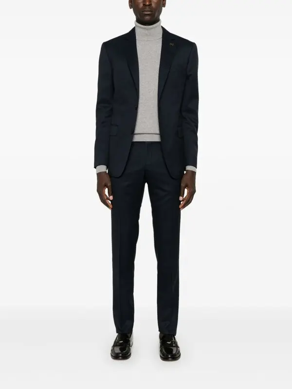Fedeli Cashmere Roll Neck Sweater - Grey