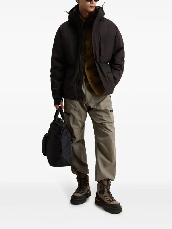 Woolrich Pouch-pocket Tote - Black