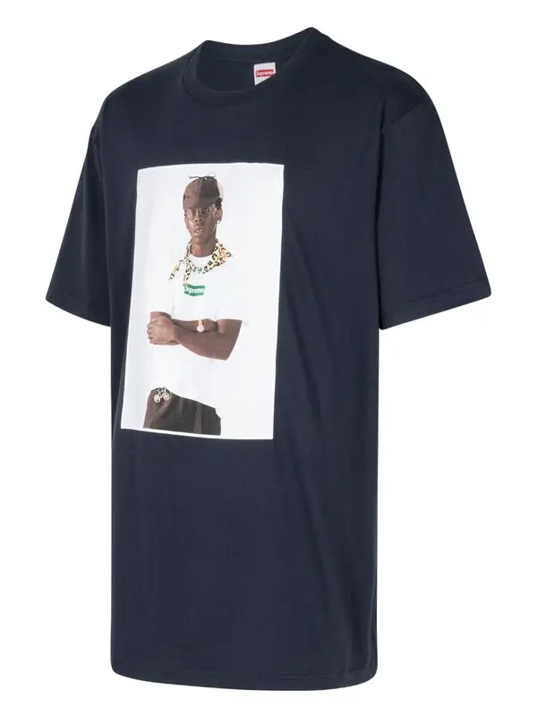 Supreme X Tyler The Creator Photograph-print T-shirt - Blue