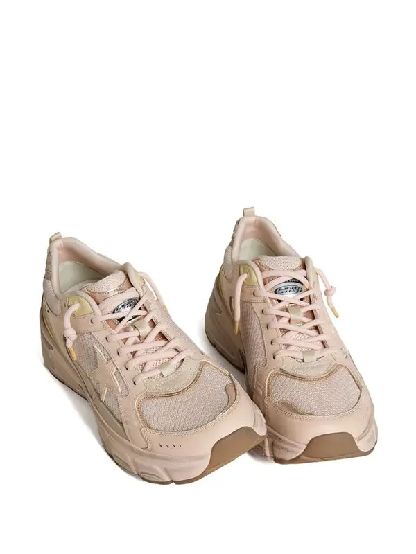 GOLDEN GOOSE Lightstar Leather Sneakers - Pink