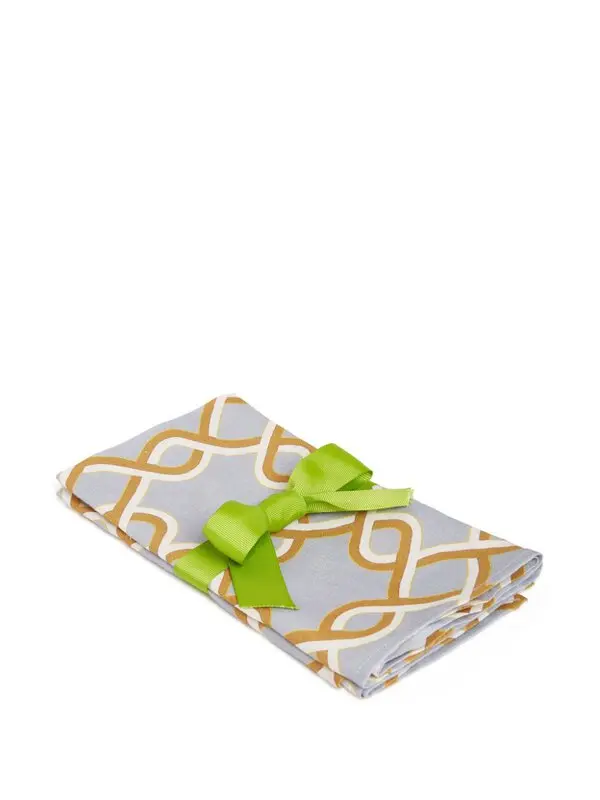 La DoubleJ Large Tackle Napkins - Blue