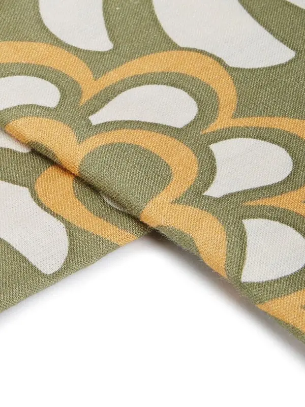 La DoubleJ Medium Tudor Tablecloth - Green