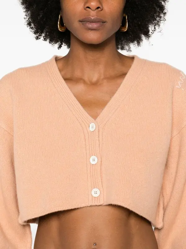 Marni Logo-embroidered Cardigan