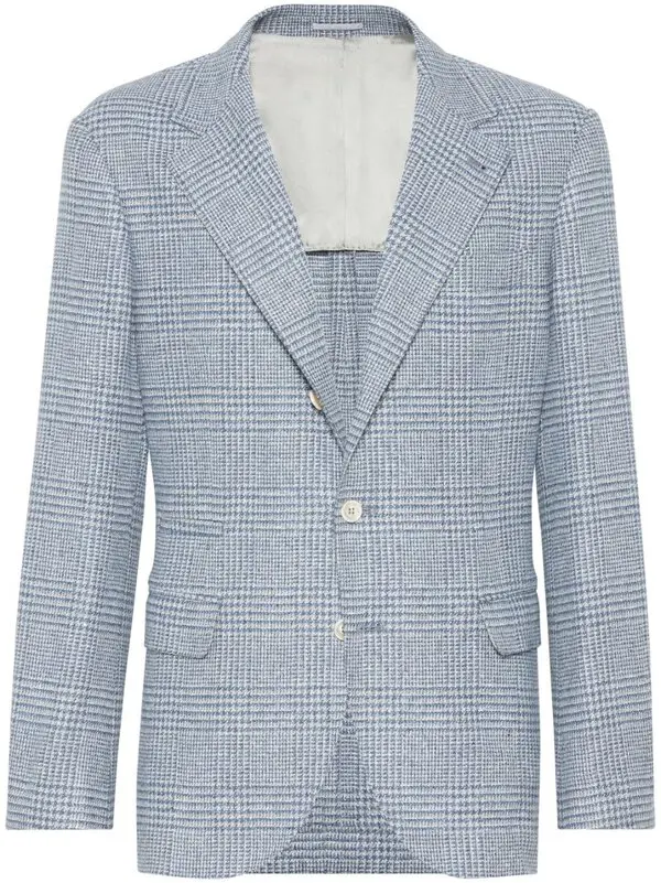 Brunello Cucinelli Cavallo Blazer - Blue