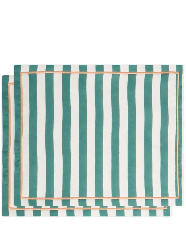 La DoubleJ Riviera Placemat - Green