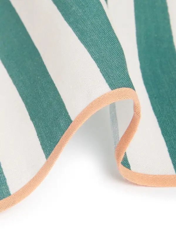 La DoubleJ Large Riviera Napkins - Green