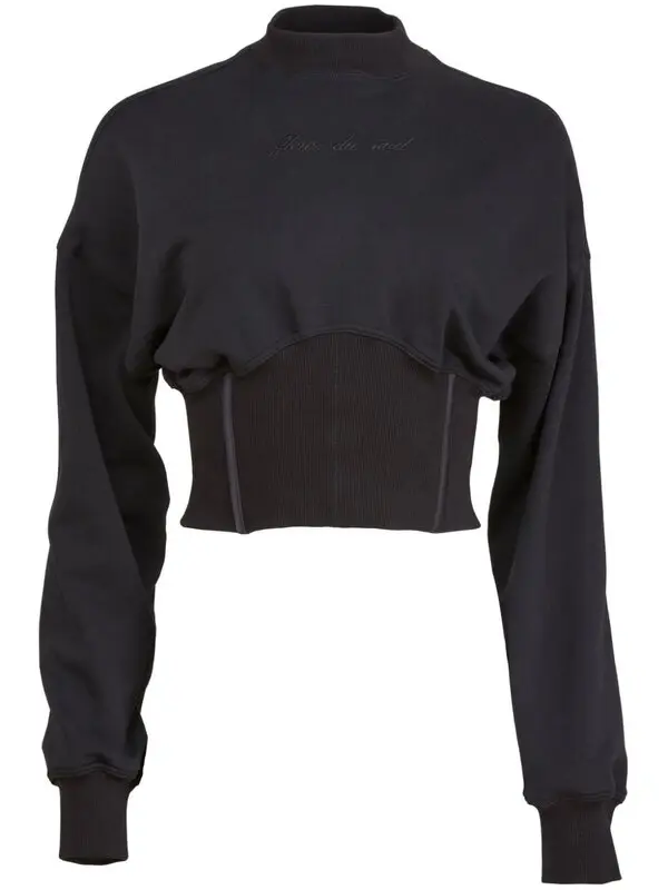 FLEUR DU MAL Corset Sweater