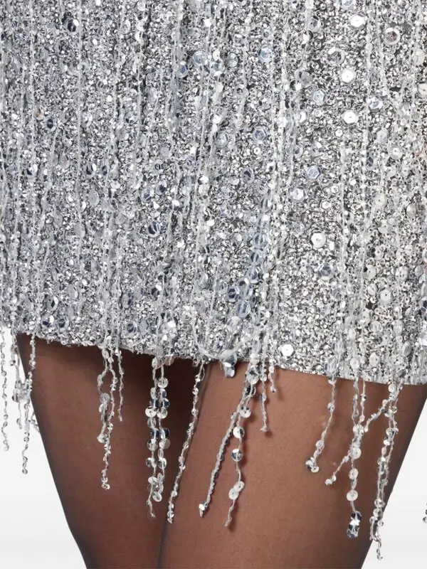 Elisabetta Franchi Sequin-embellished Mini Skirt