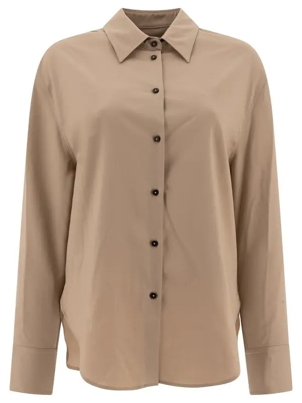 LOULOU STUDIO Eliana Shirt - Beige