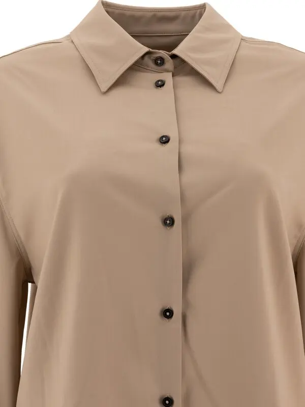 LOULOU STUDIO Eliana Shirt - Beige
