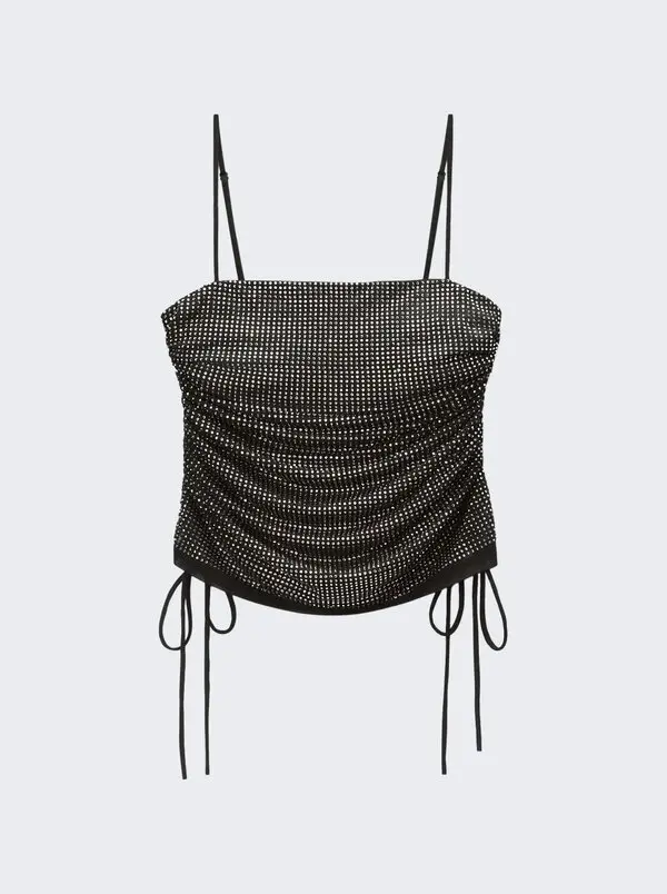 Alexander Wang Hotfix Cami Top - Black