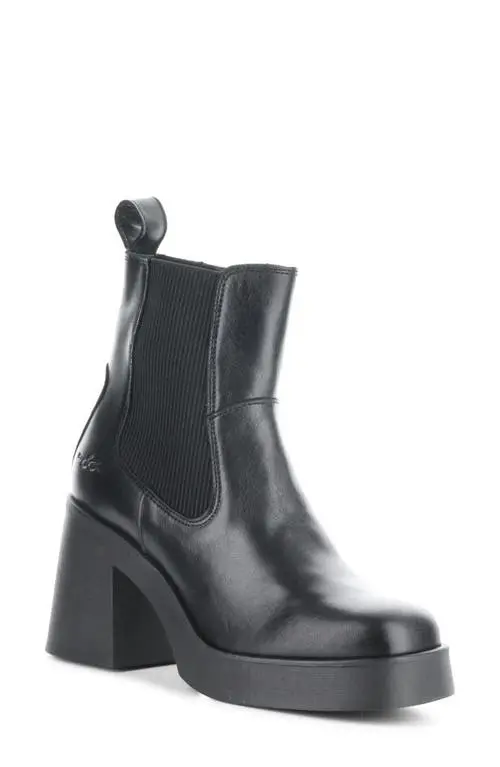 BOS. & CO. Veil Waterproof Platform Bootie - Black