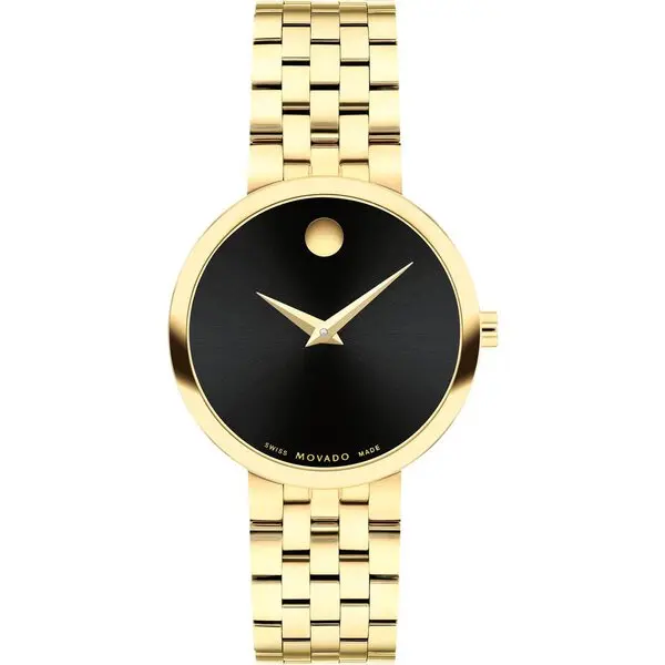 Movado Museum Classic Bracelet Watch - Black