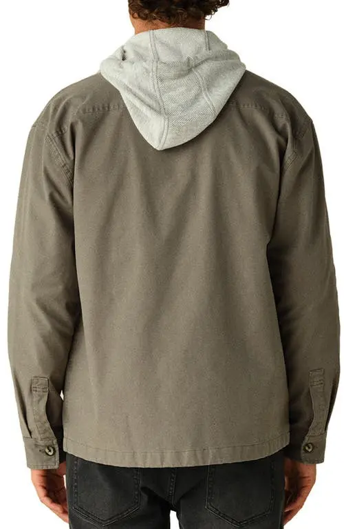 FAIR HARBOR Montauk Stretch Cotton Twill Shirt Jacket