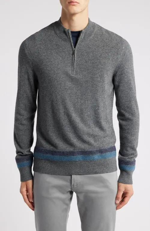 Robert Barakett Rockingham Half-zip Sweater