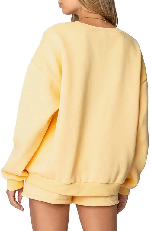 EDIKTED Logo Crewneck Sweatshirt