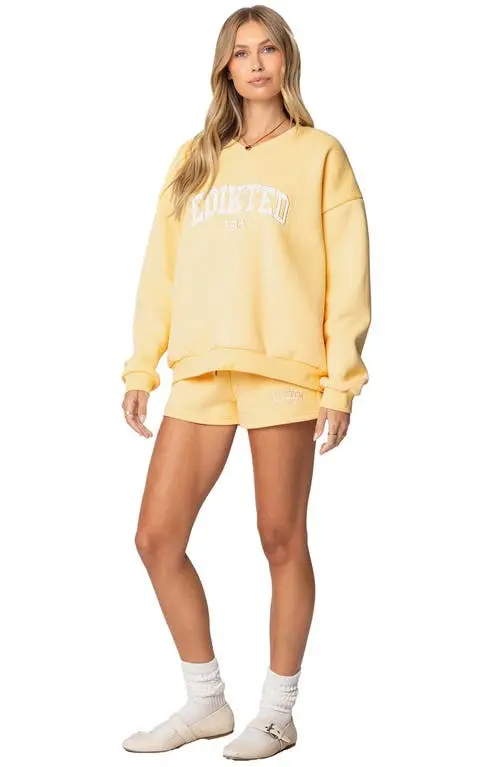 EDIKTED Logo Crewneck Sweatshirt