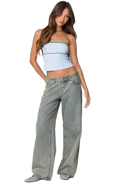EDIKTED Ciara Rib Tube Top