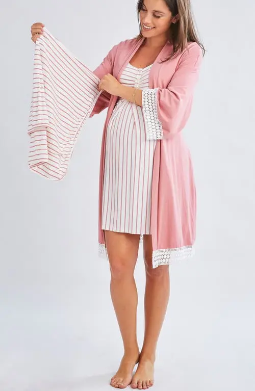 ANGEL MATERNITY Nursing Dress - Pink
