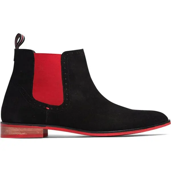 CARLOS BY CARLOS SANTANA Mantra Chelsea Boot - Black Suede