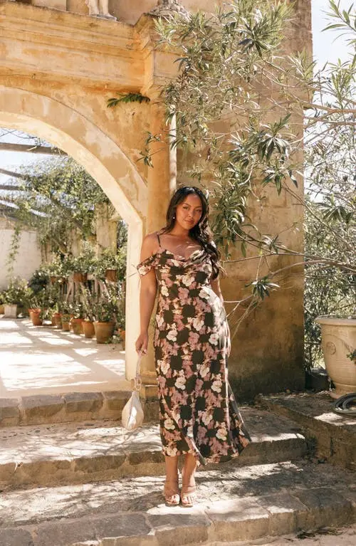 PETAL & PUP Kamryn Floral Maxi Dress