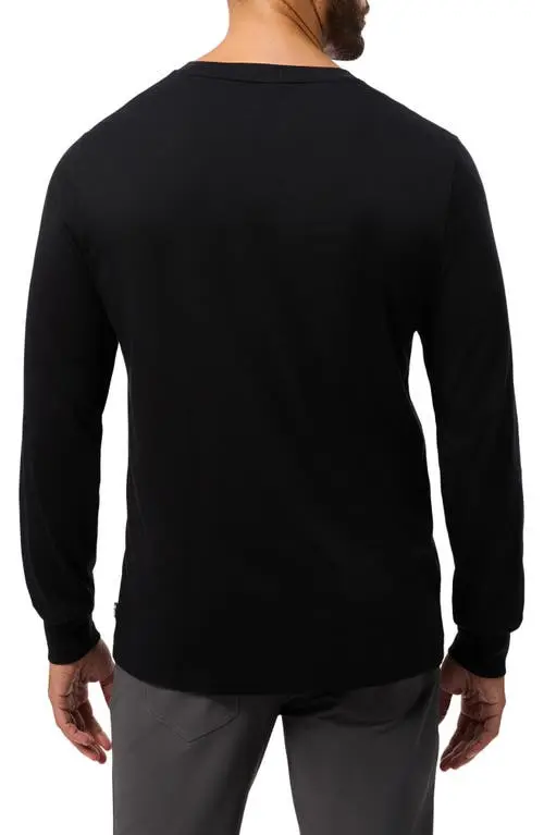 Psycho Bunny Tilden Embroidered Bunny Logo Long Sleeve T-shirt